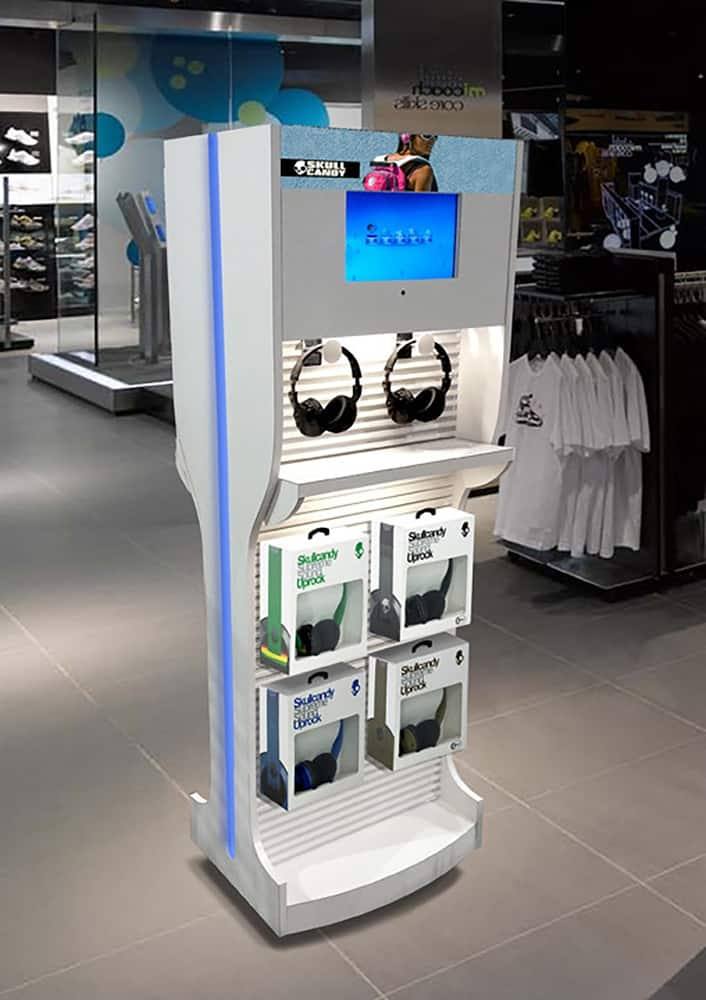 Portfolio of Retail Displays, Exhibit Products & Interactive Kiosks