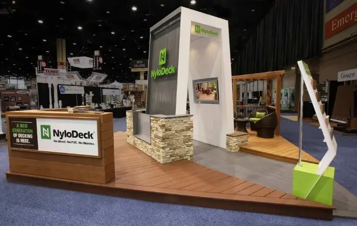 Double Deck Trade Show Exhibits - Dimensional Design